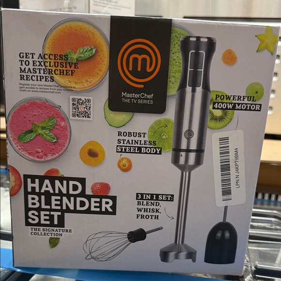 Kitchen | Masterchef Stainless Steel Hand Blender Set | Poshmark